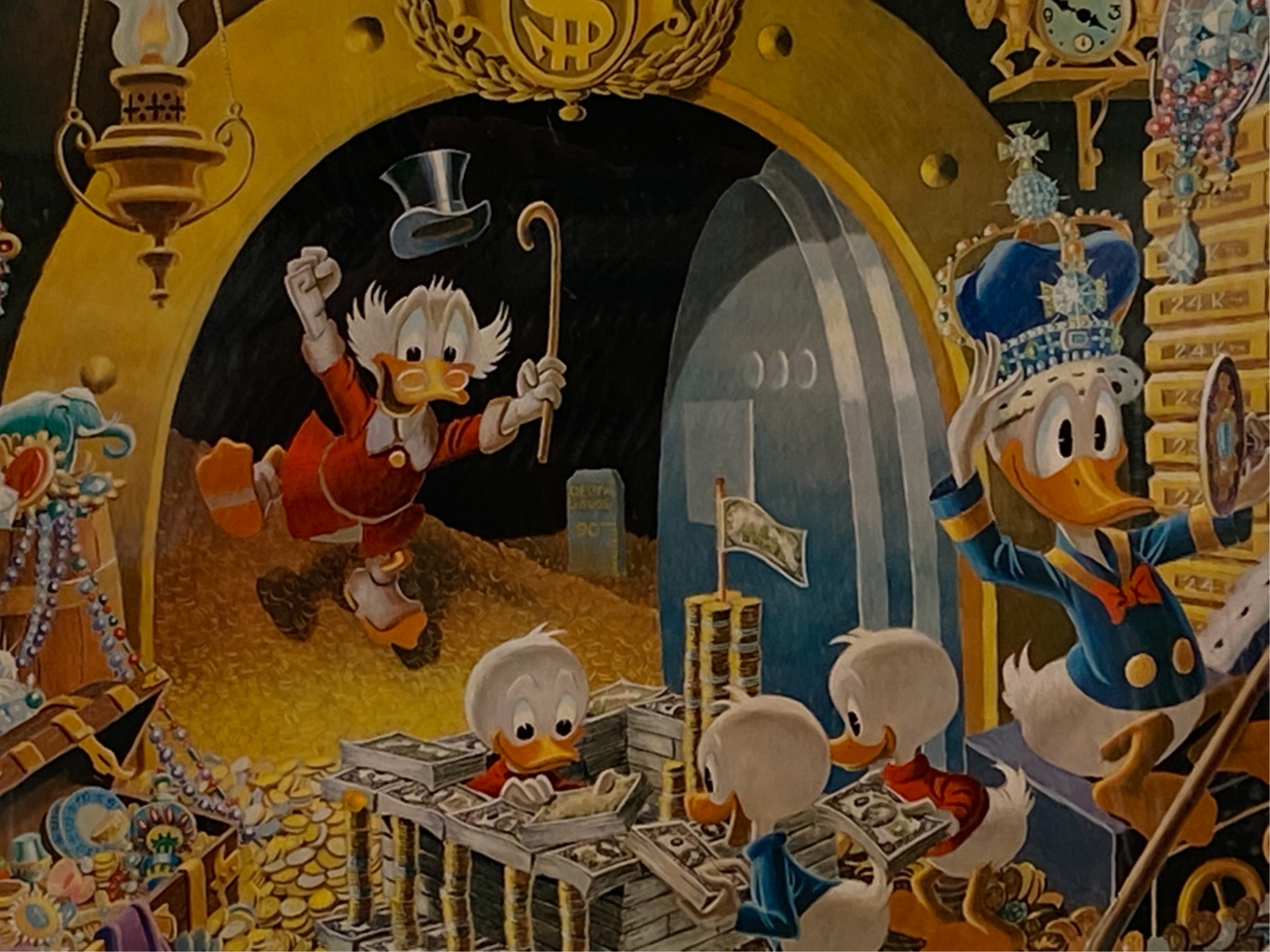 Carl Barks | HANDS OFF MY PLAYTHINGS | MutualArt
