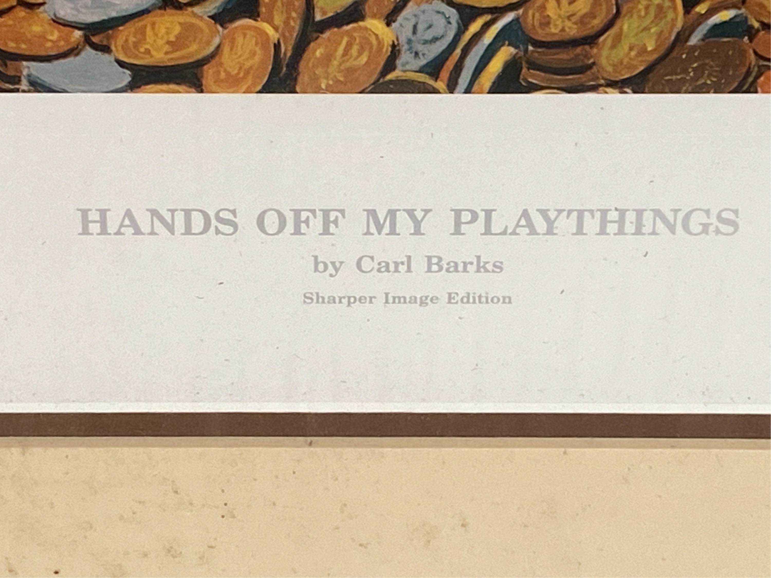Carl Barks | HANDS OFF MY PLAYTHINGS | MutualArt