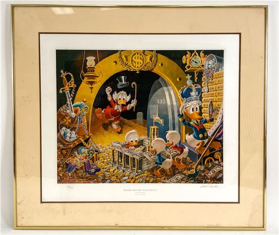 Carl Barks | HANDS OFF MY PLAYTHINGS | MutualArt