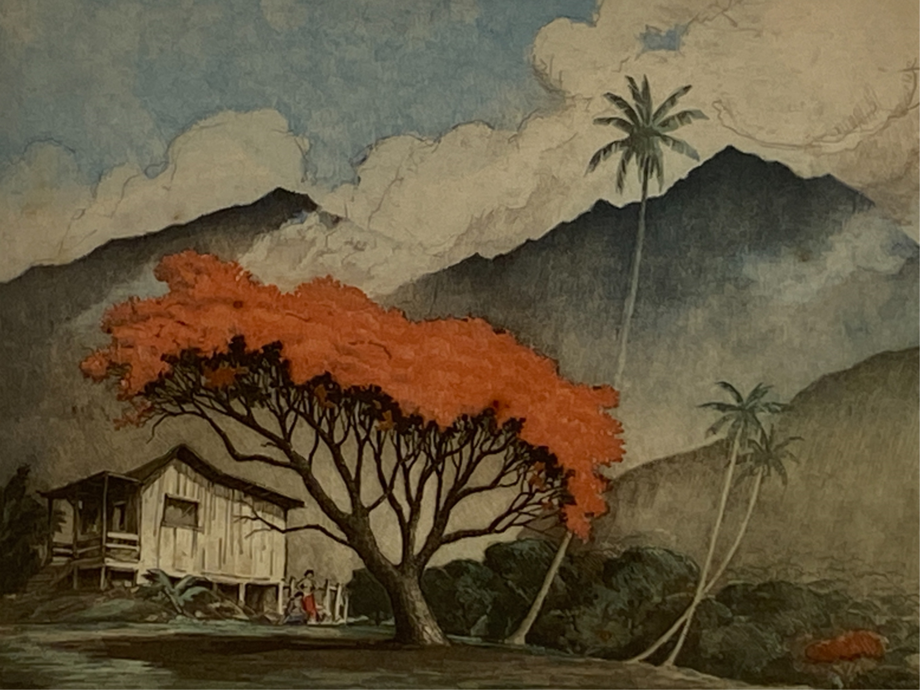 Leon Rene Pescheret | Royal Poinciana, Honolulu | MutualArt