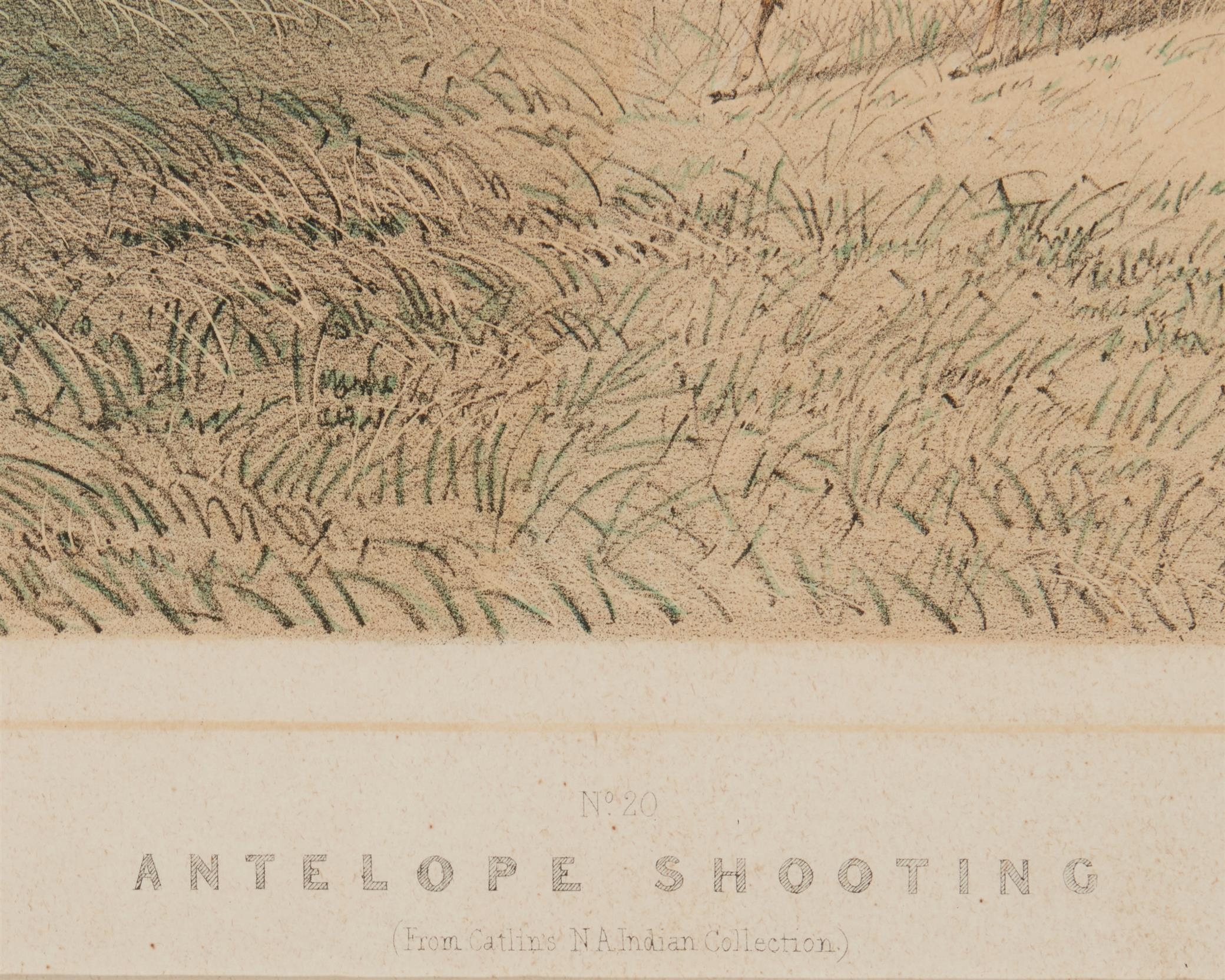 George Catlin | Antelope Shooting, plate 20 from Catlin's North ...