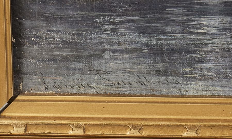 Fanny Klingbom | Grisslehamn från sjösidan med Gamla Posthuset och ...