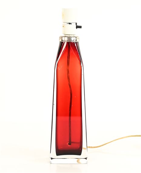 Nils Landberg | NILS LANDBERG FOR ORREFORS CRYSTAL TABLE LAMP (1970 ...
