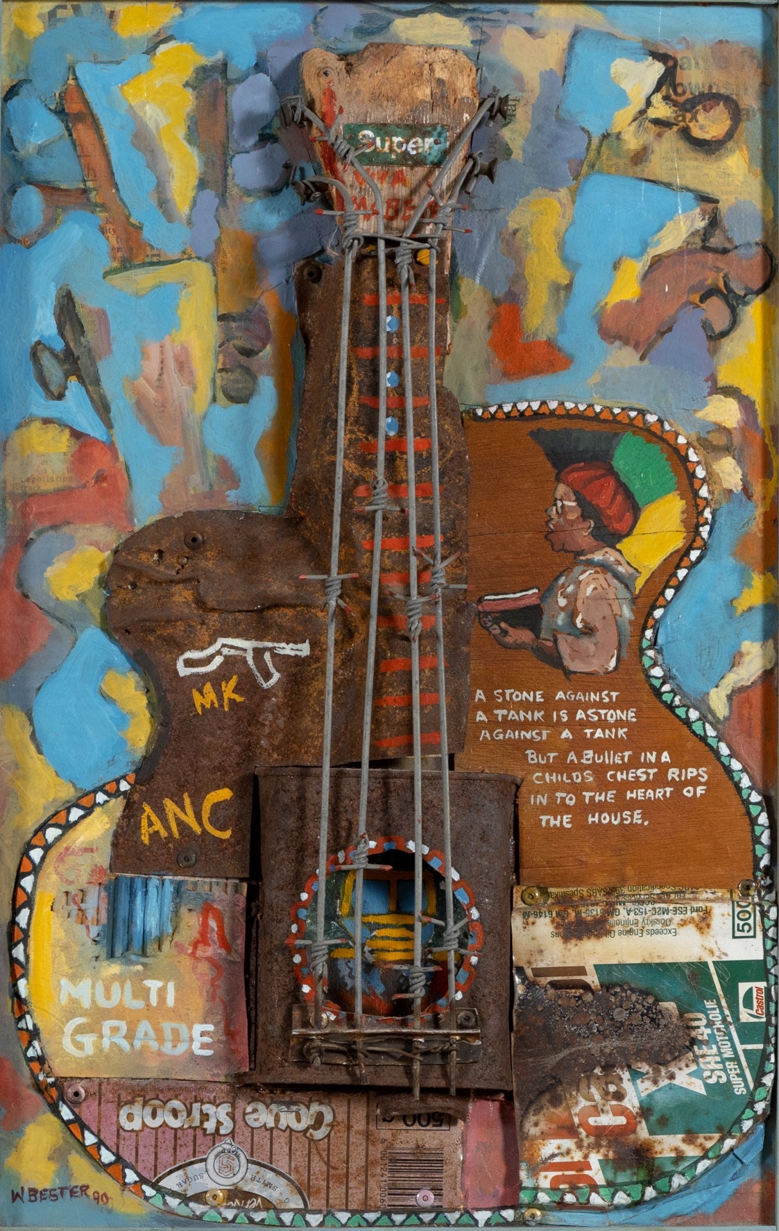 Willie Bester | GUITAR (1990) | MutualArt