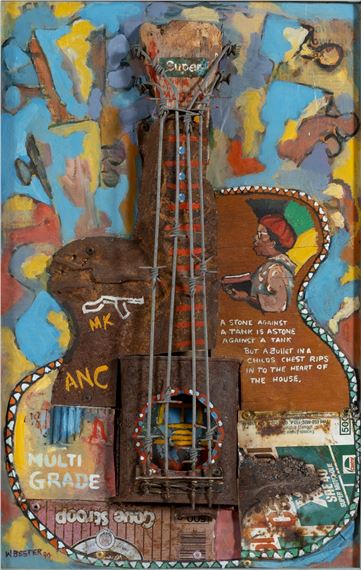 Willie Bester | GUITAR (1990) | MutualArt