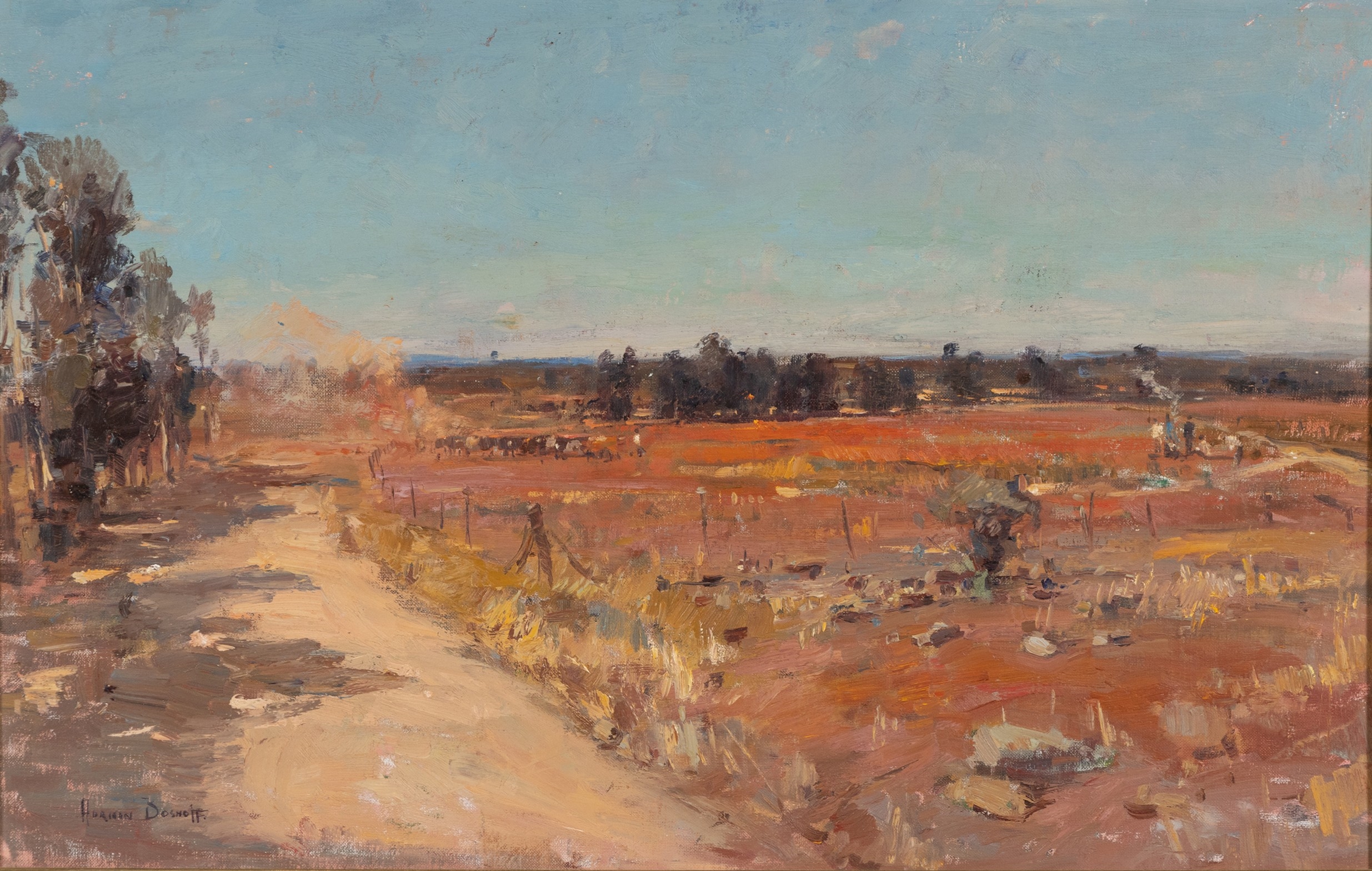 Adriaan Hendrik Boshoff | DUSTY LANDSCAPE | MutualArt