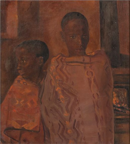 Francois Krige | DAWN IN THE KAROO (1938) | MutualArt