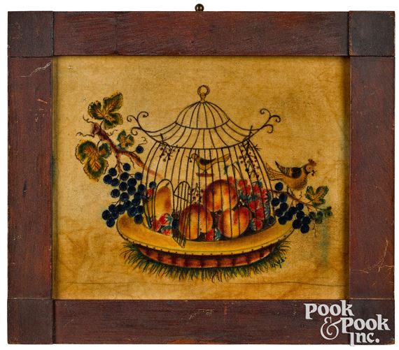 David Ellinger | theorem of a bird cage with fruit | MutualArt