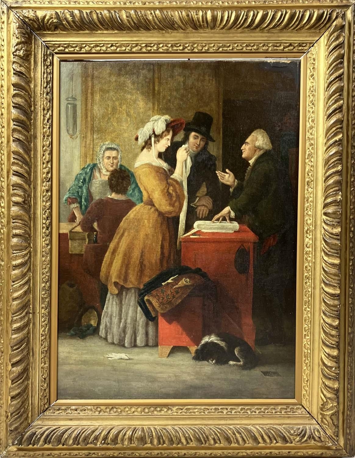 William Mulready | 'Choosing the wedding gown' | MutualArt