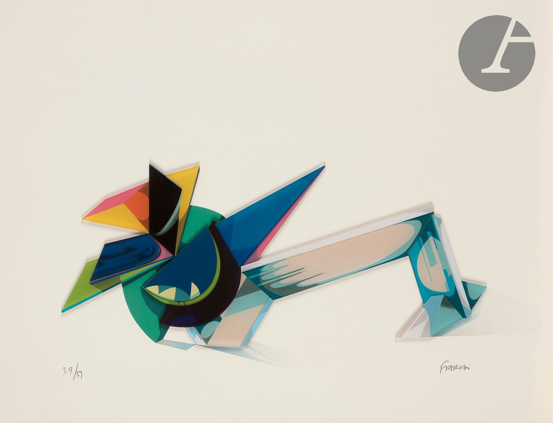 Jean-Claude Farhi | Constructivist composition | MutualArt