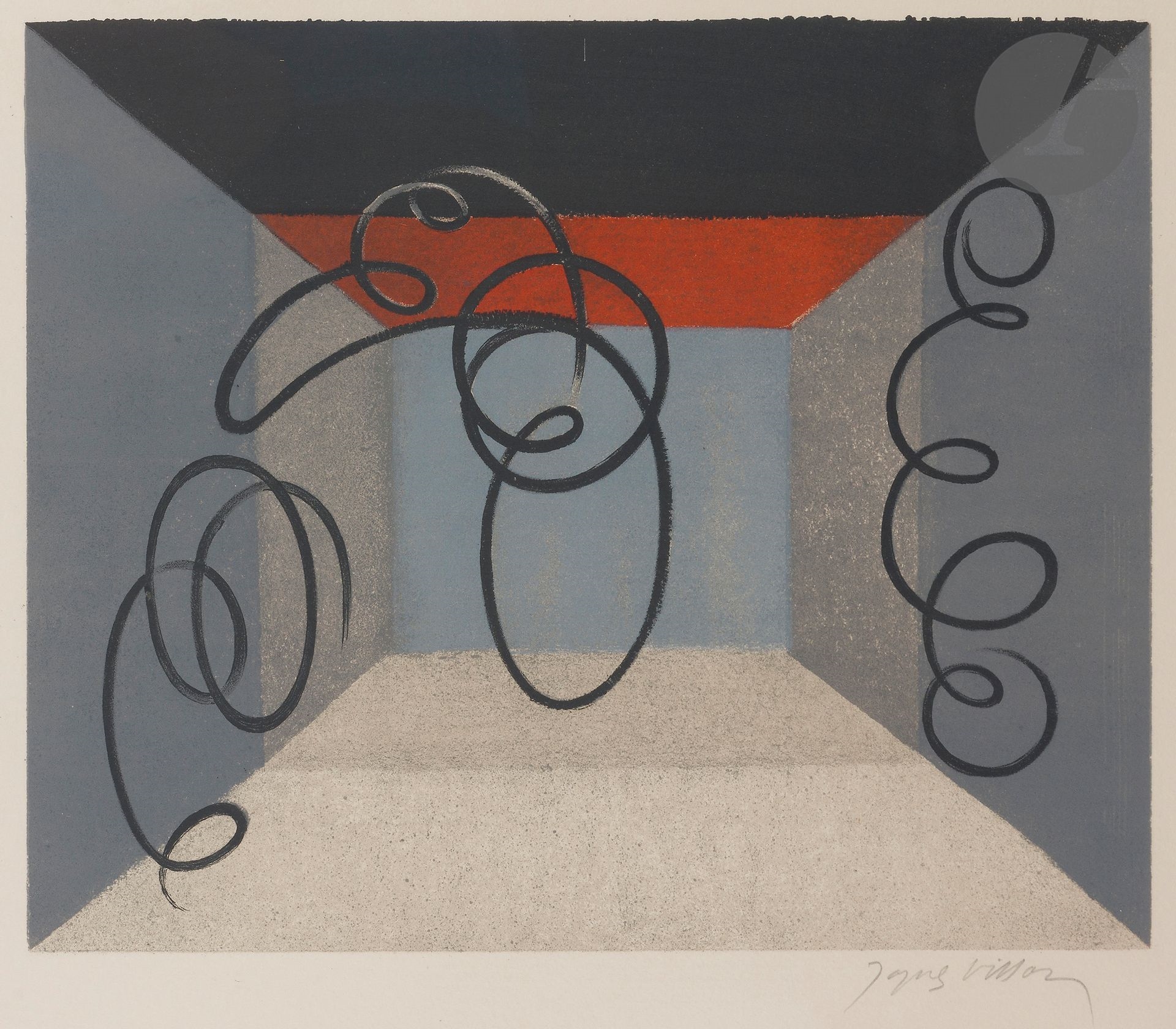 Jacques Villon | The Theater | MutualArt