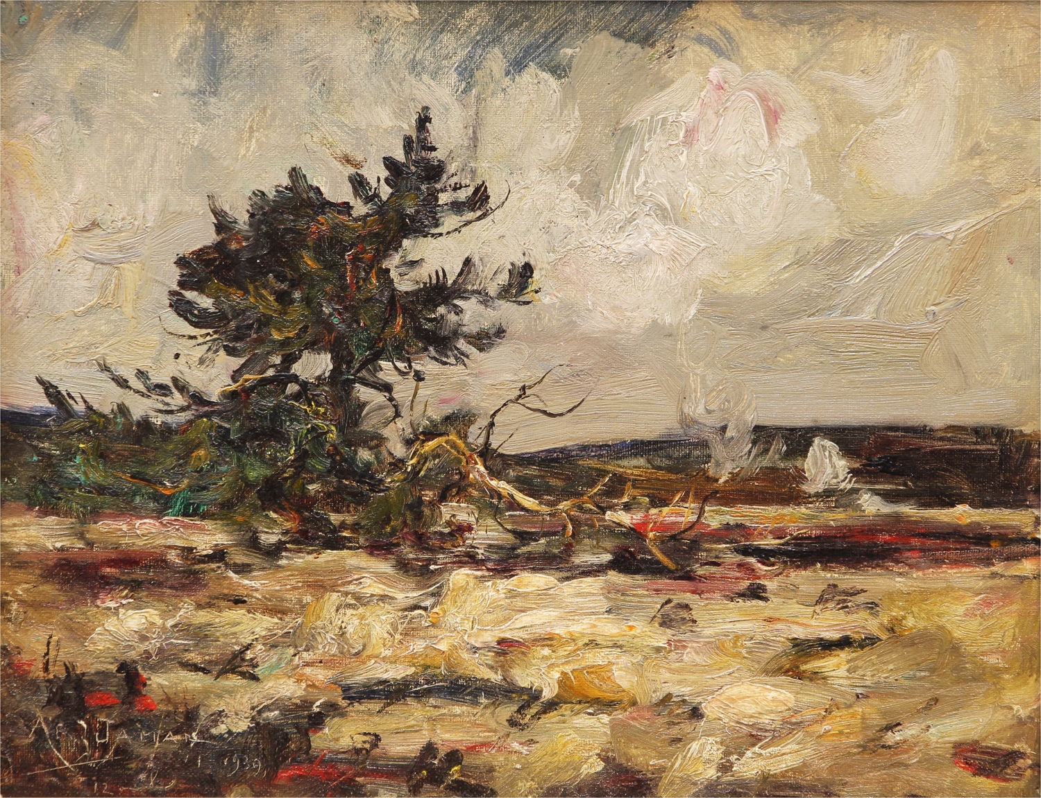 Armand Jamar | L’arbre mort (1939) | MutualArt