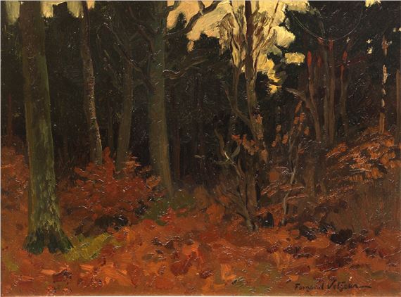 Fernand Vetcour | Sous-bois | MutualArt