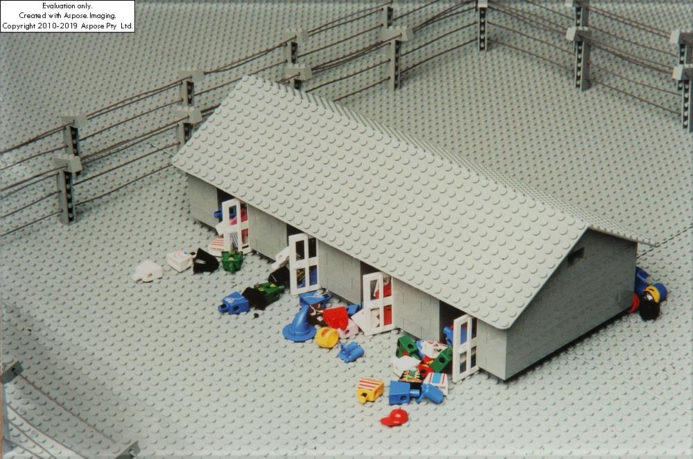 Zbigniew Libera | From the 'Lego. Concentration Camp series (1996 ...