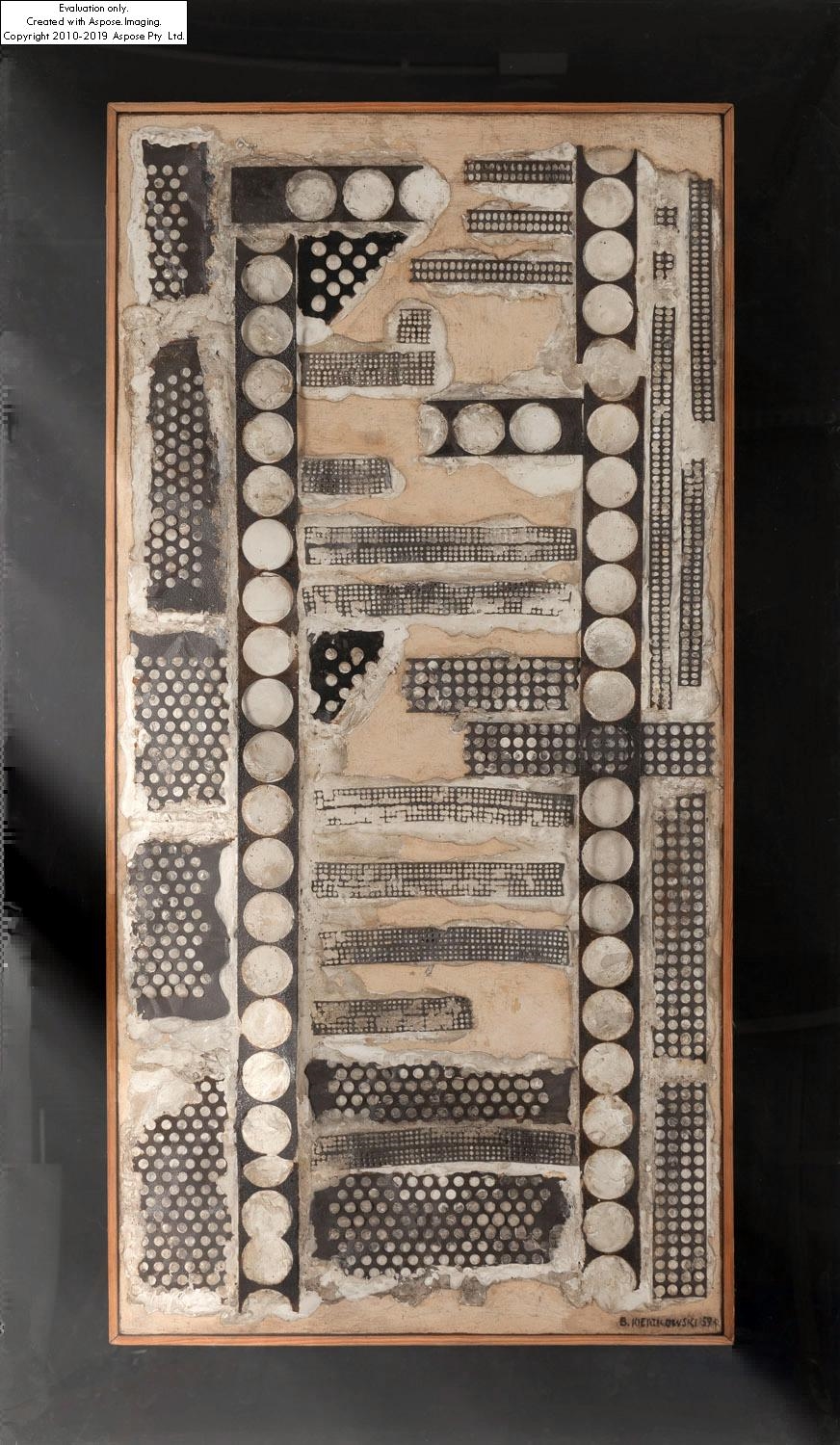 Bronisław Kierzkowski | Factural Composition no 235 (1959) | MutualArt