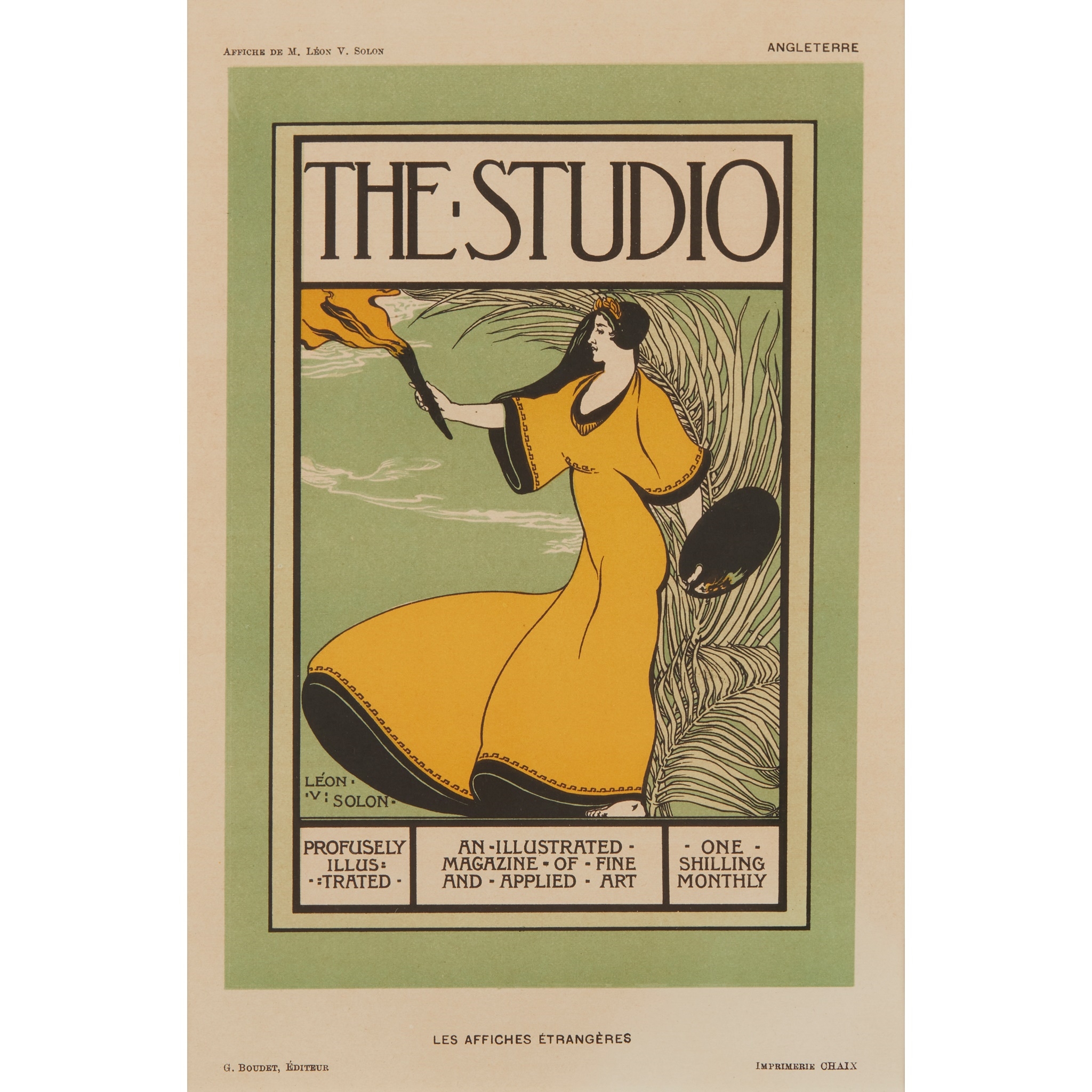 Leon Victor Solon | CATALOGUE COVER DESIGN | MutualArt