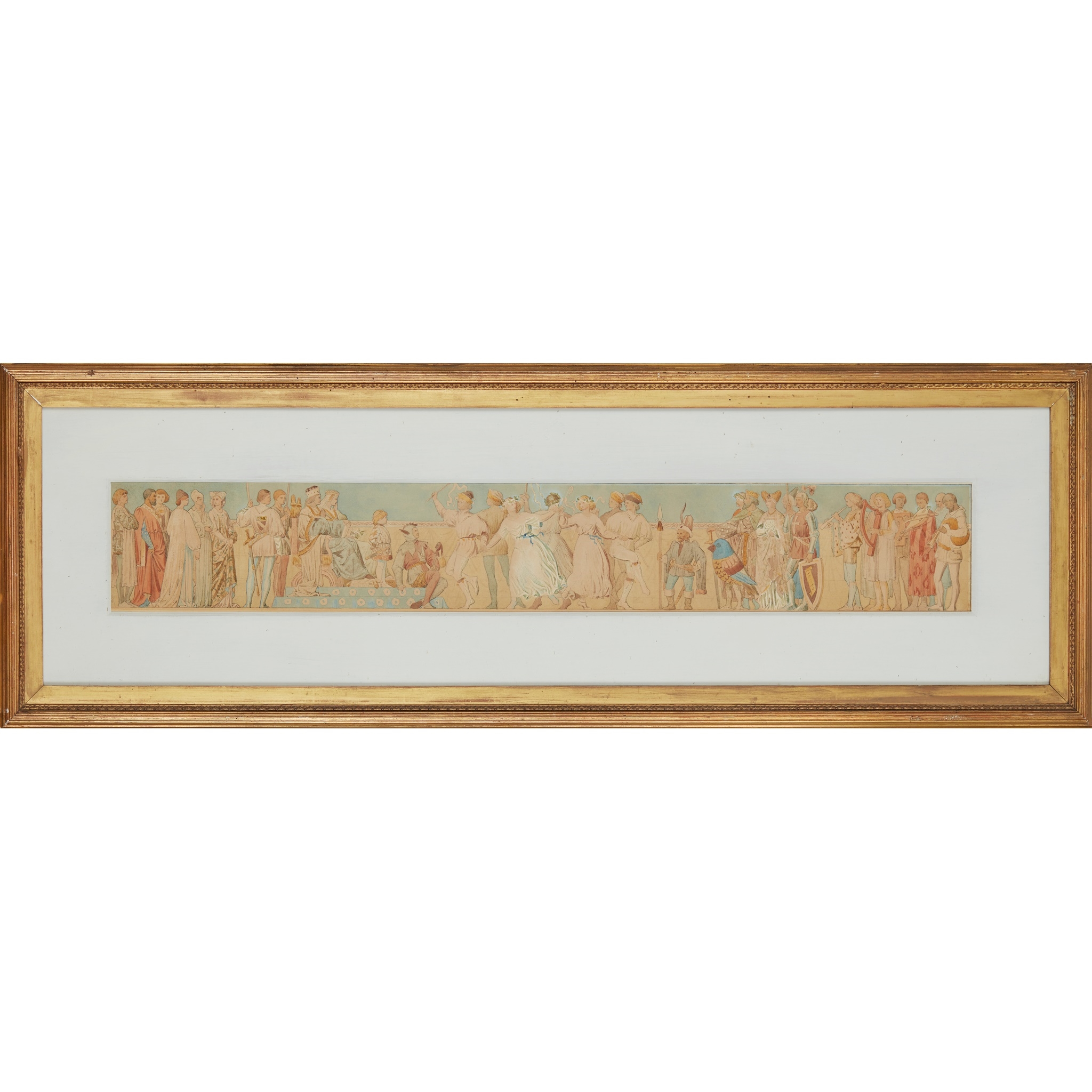 Henry Stacy Marks | ORIGINAL DESIGN FOR THE PROSCENIUM FRIEZE AT THE ...