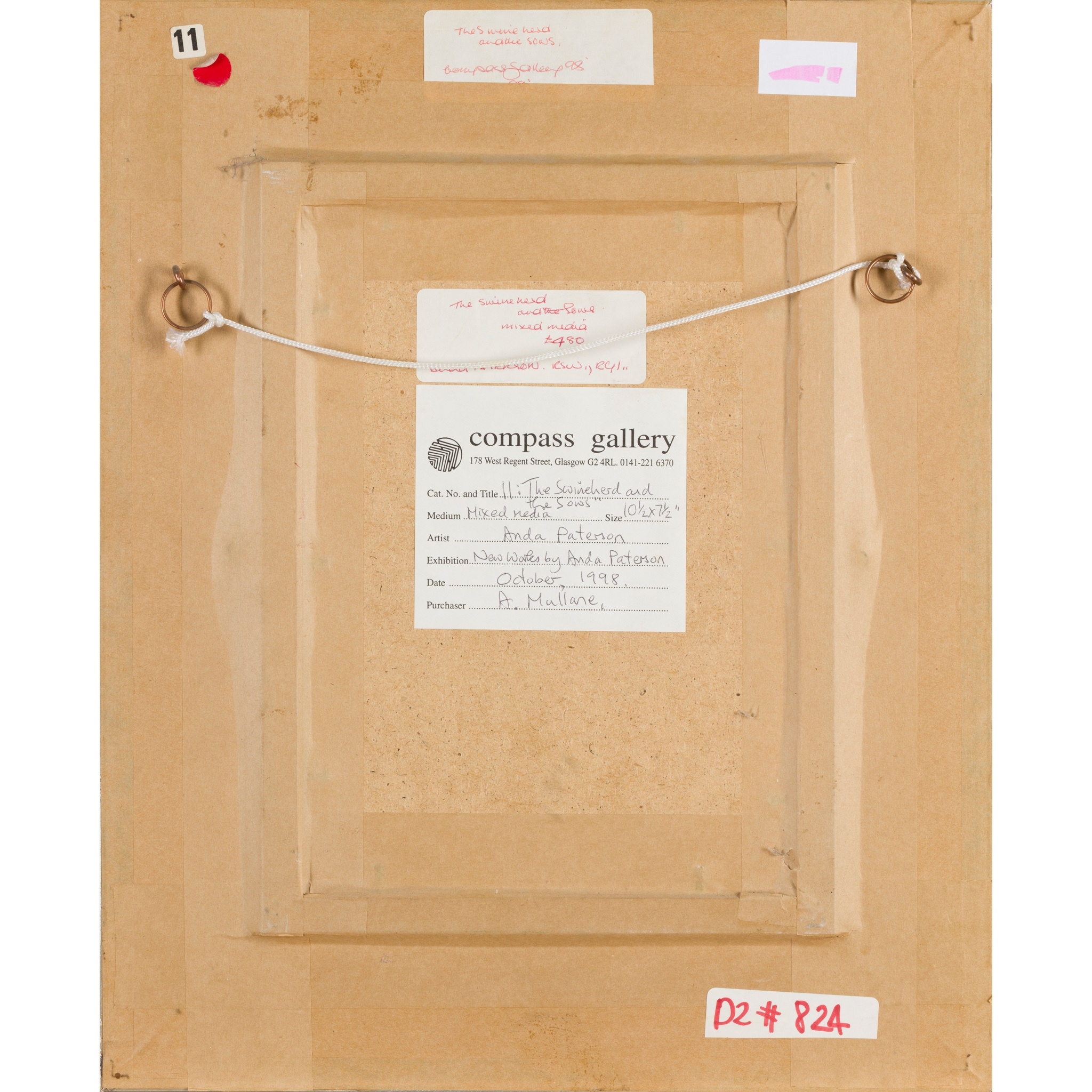 Anda Paterson | THE SWINEHERD AND THE SOWS | MutualArt