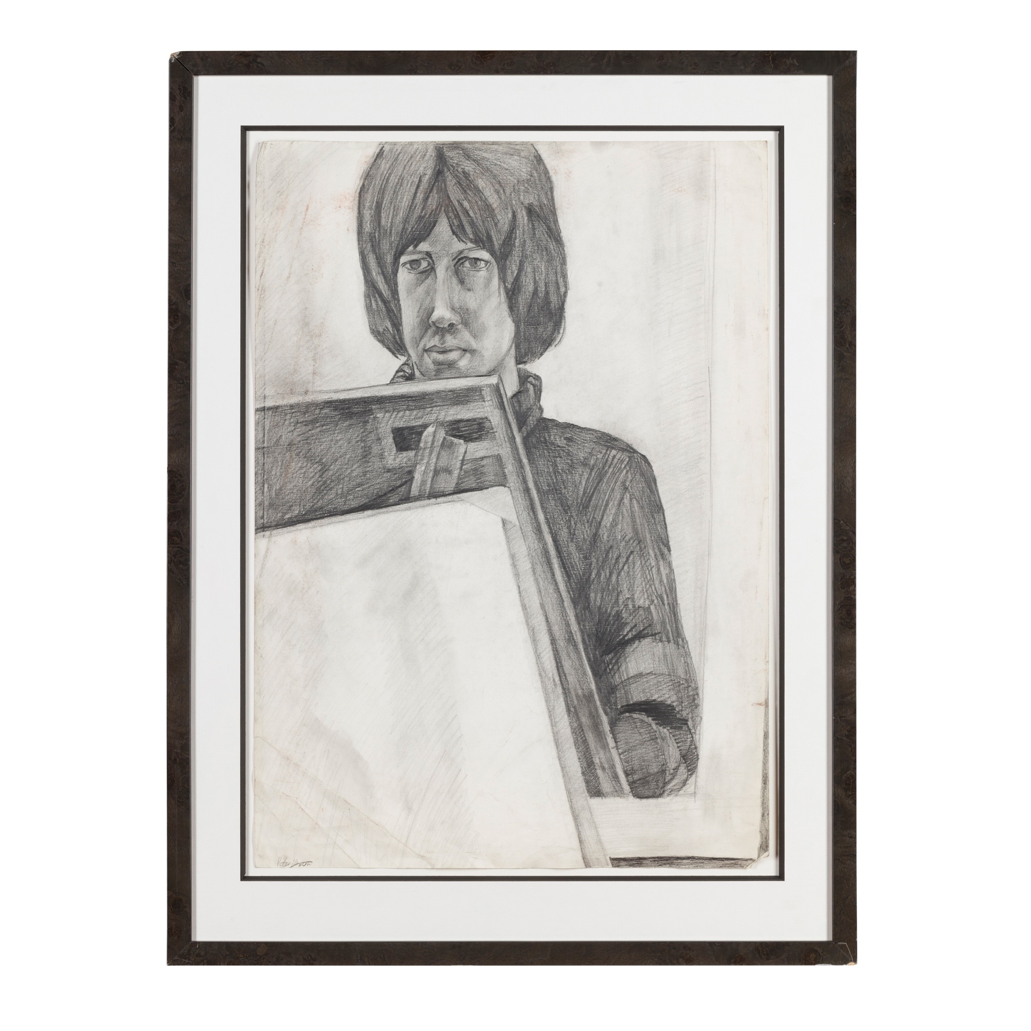 Peter Howson Obe | EARLY SELF-PORTRAIT OF THE ARTIST AS A YOUNG MAN ...