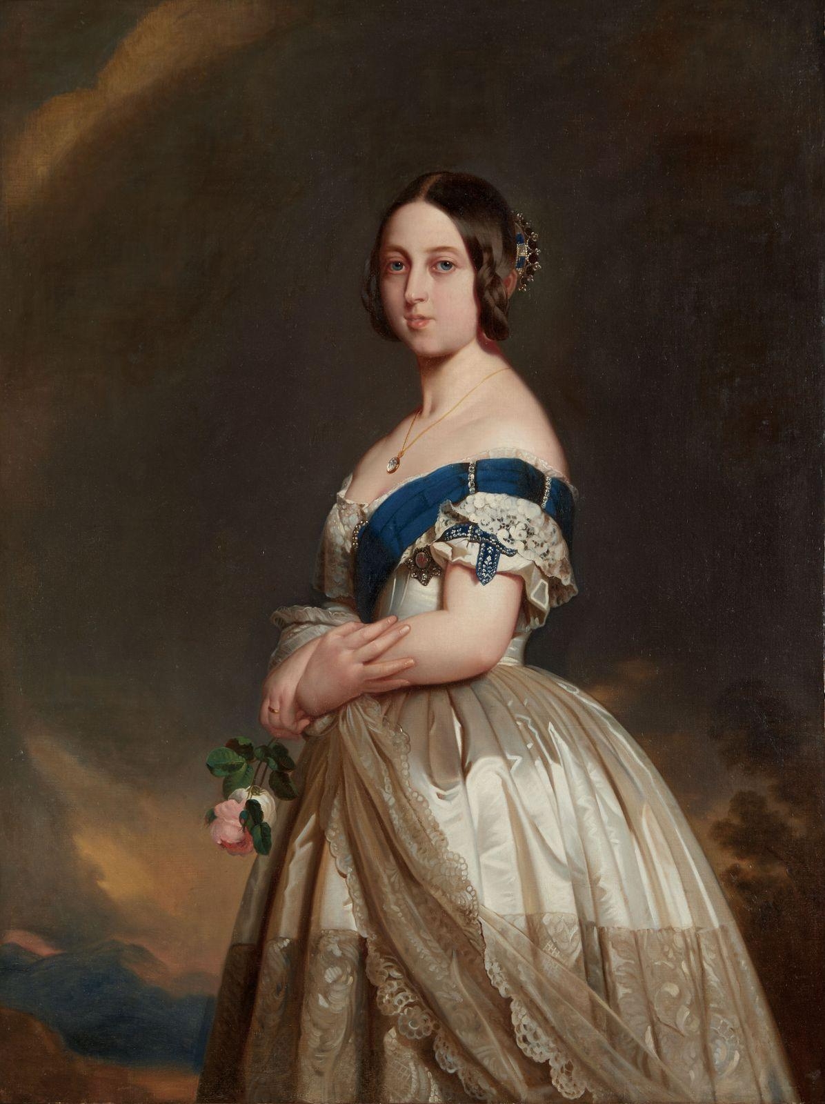 Hermann Winterhalter | Portrait de la Reine Victoria | MutualArt