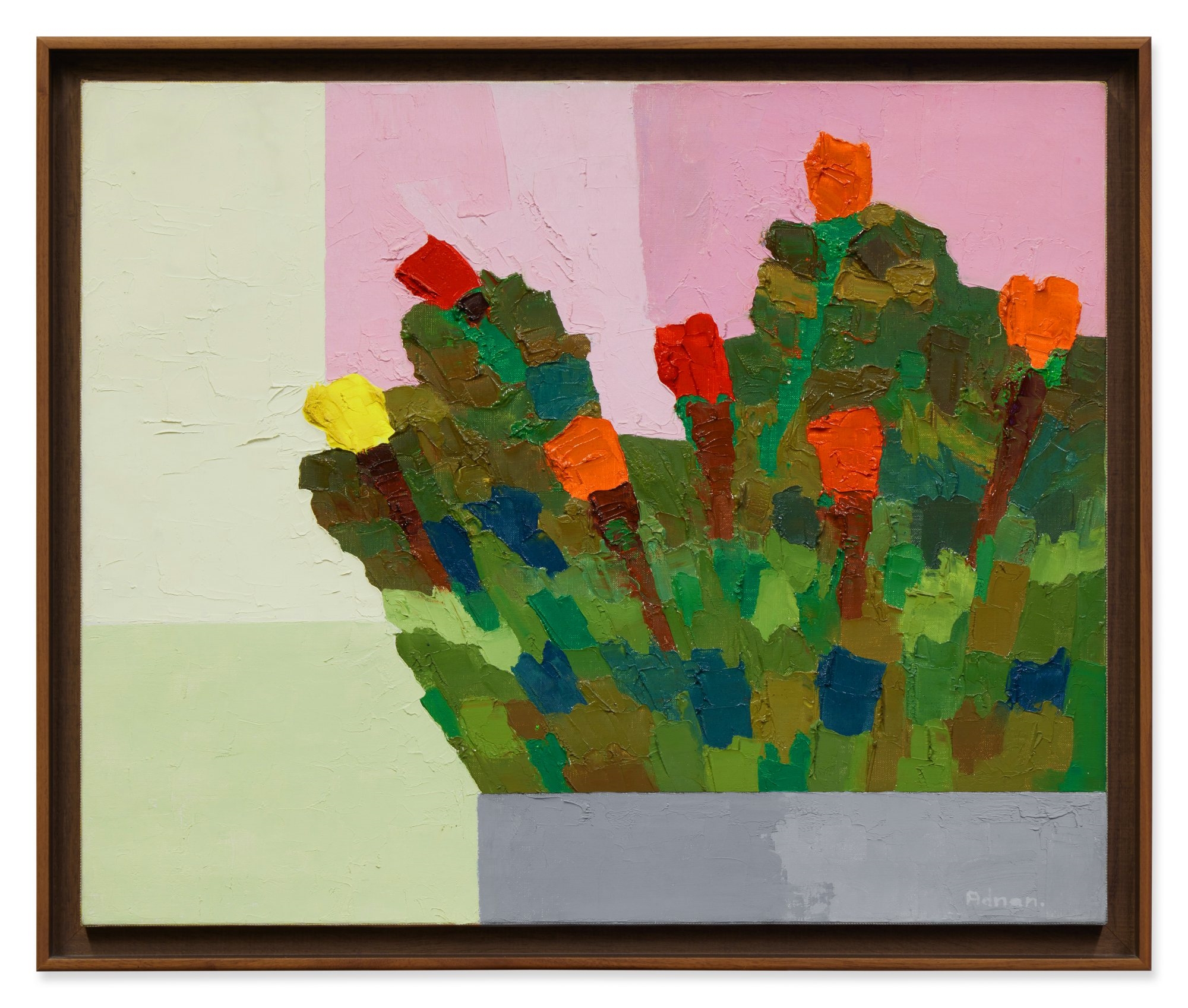 Etel Adnan | Untitled (Circa 1980) | MutualArt