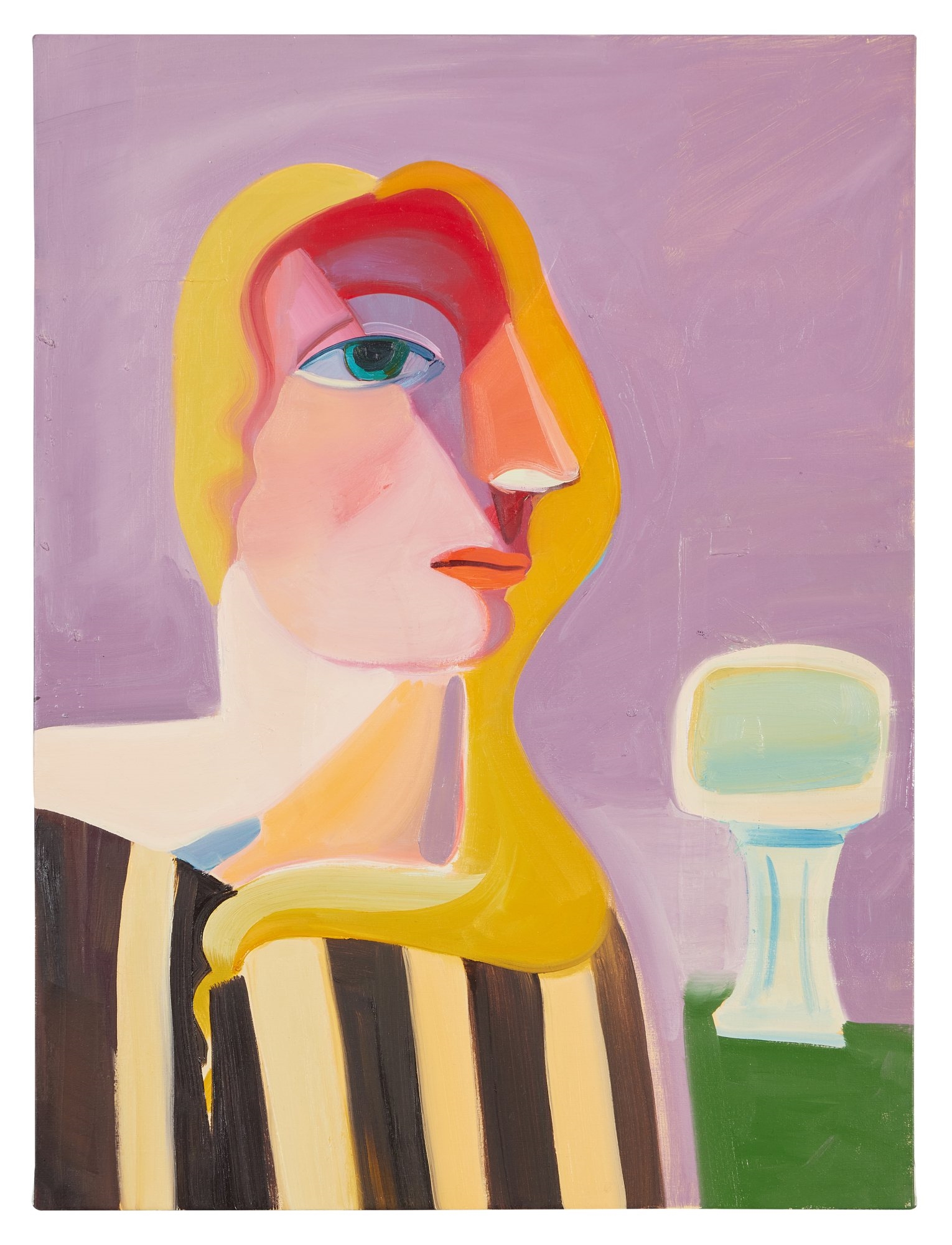 Danielle Orchard | Striped Dress (2018) | MutualArt