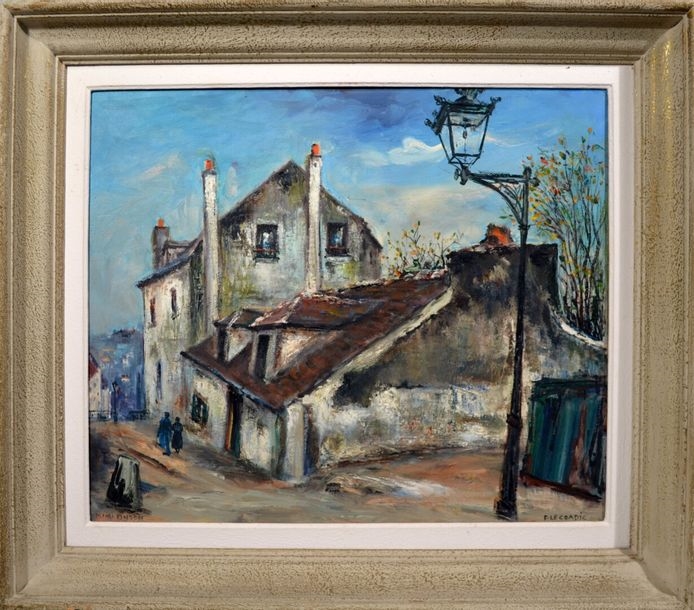 Francis Le Coadic | La Maison de Mimi Pinson à Montmartre | MutualArt