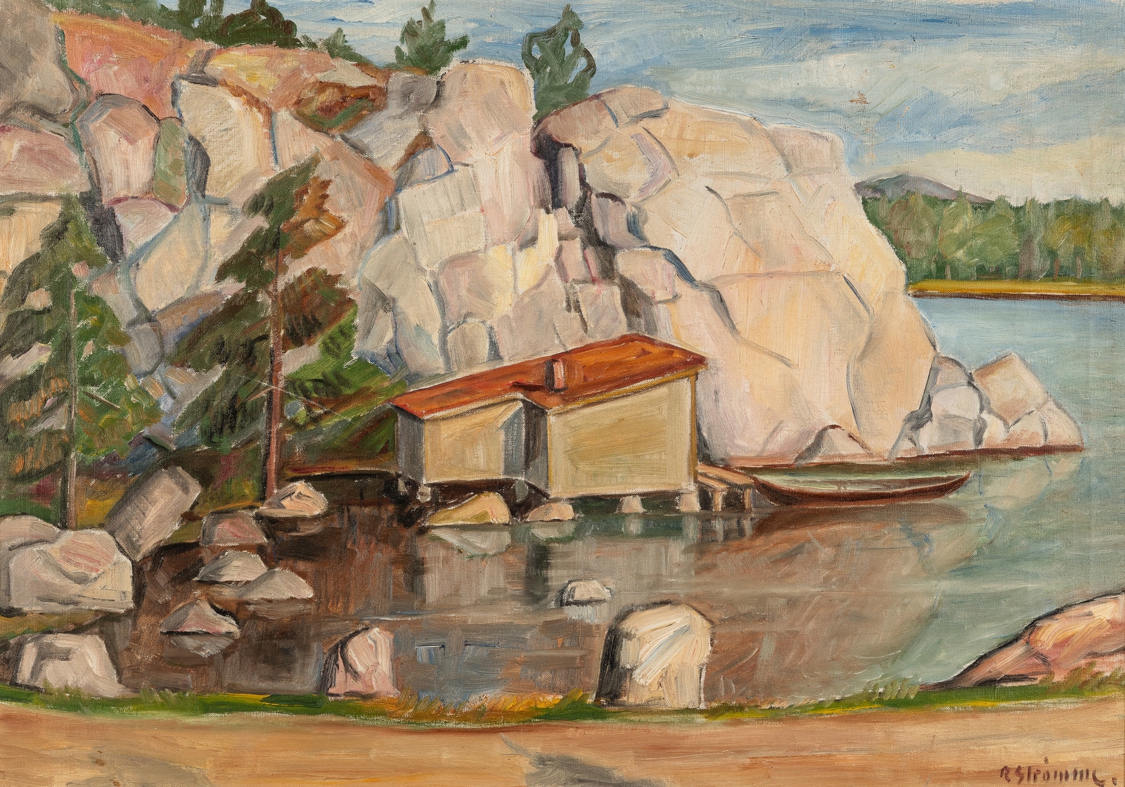 Rasmus Strømme | Kystlandskap | MutualArt