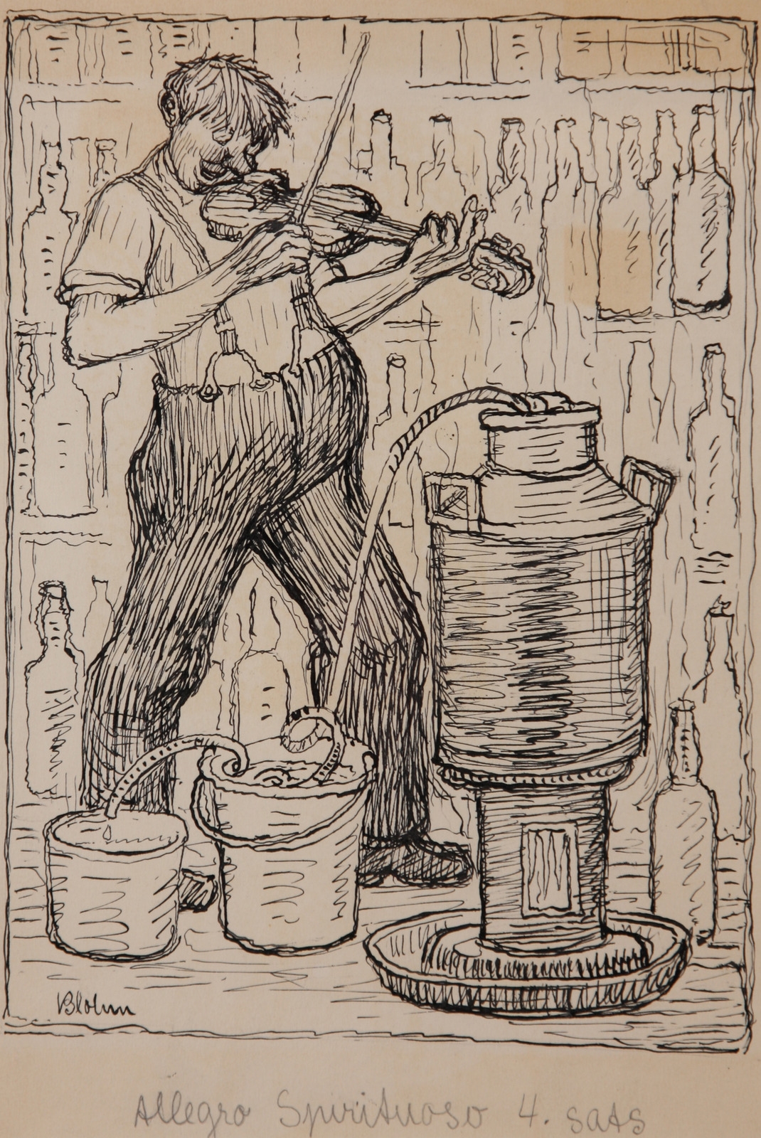 Roy Blohm | Allegro Spirituoso 4. sats | MutualArt