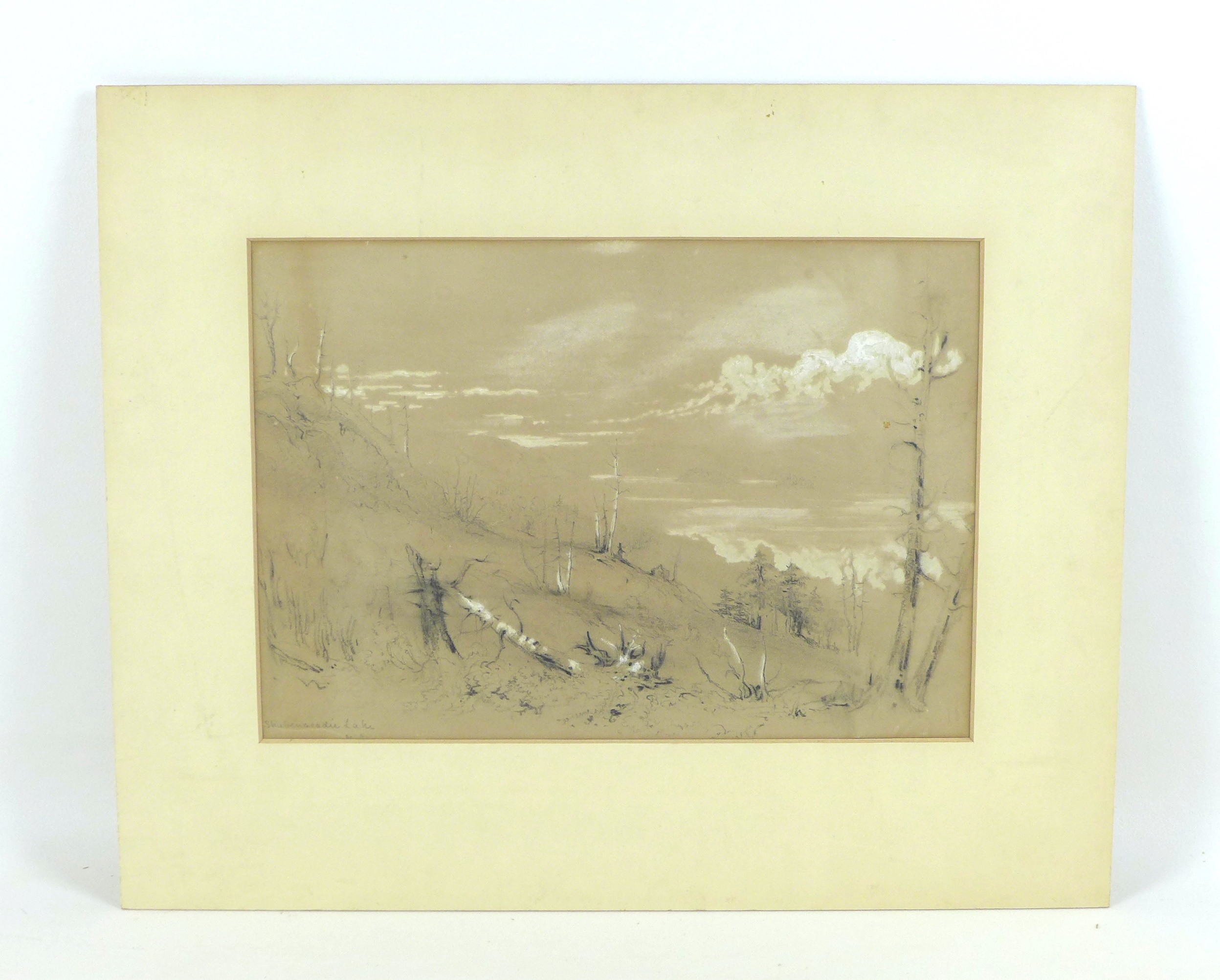 James Duffield Harding | 'Shubenacadie Lake' (1844) | MutualArt