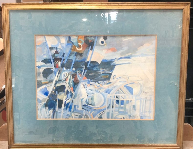 Richard Demarco | Le phare (1964) | MutualArt