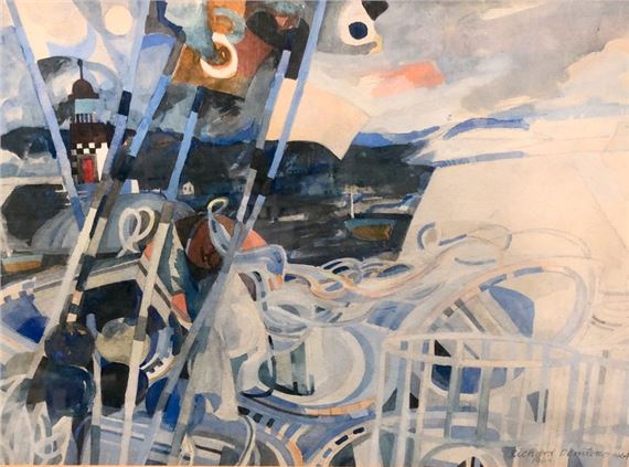 Richard Demarco | Le phare (1964) | MutualArt