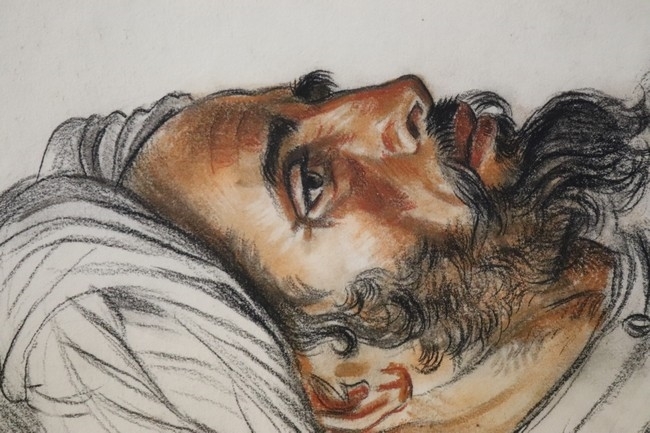 Louis John Endres | Portrait d’un berbère au turban blanc | MutualArt