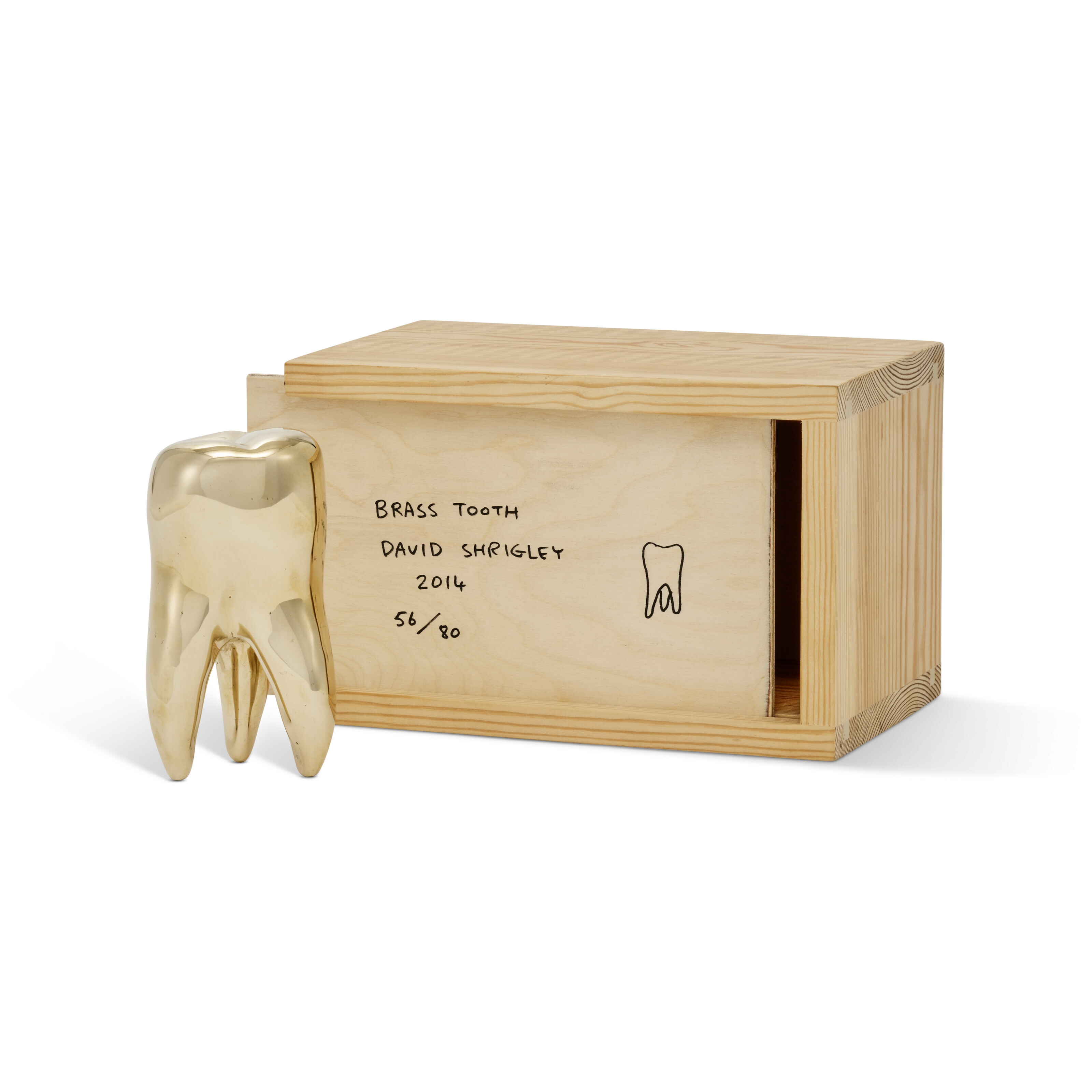 David Shrigley | Brass Tooth (2014) | MutualArt