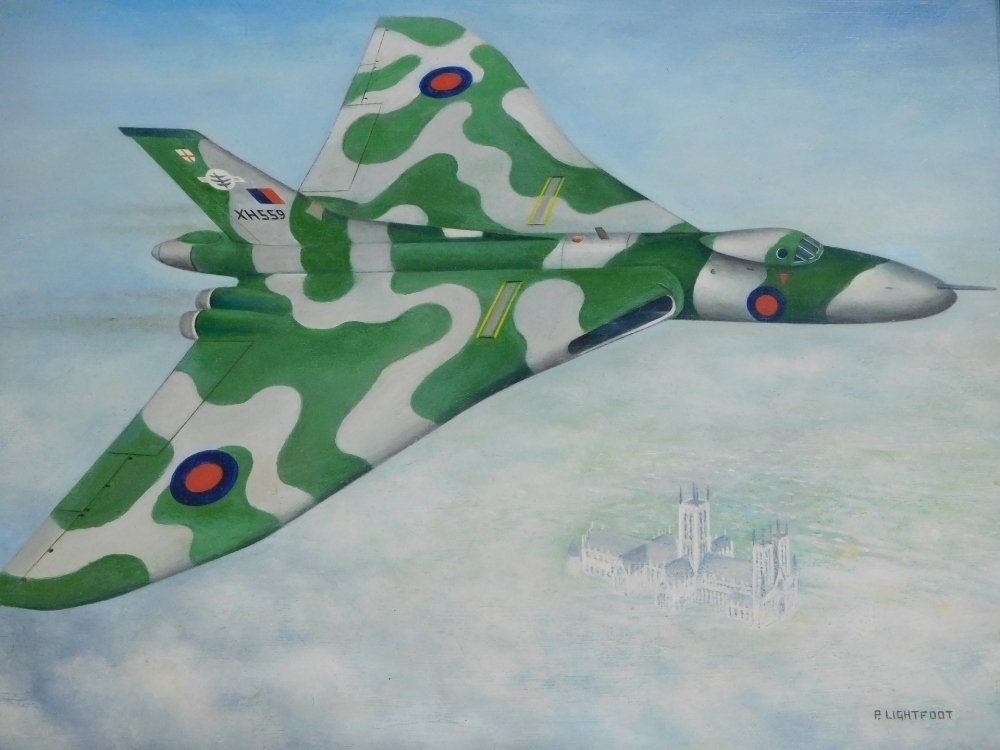 Peter Lightfoot | Vulcan over Lincoln | MutualArt