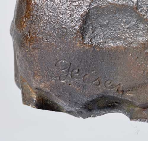 Karl Geiser | Soldatenkopf (head of a soldier) | MutualArt