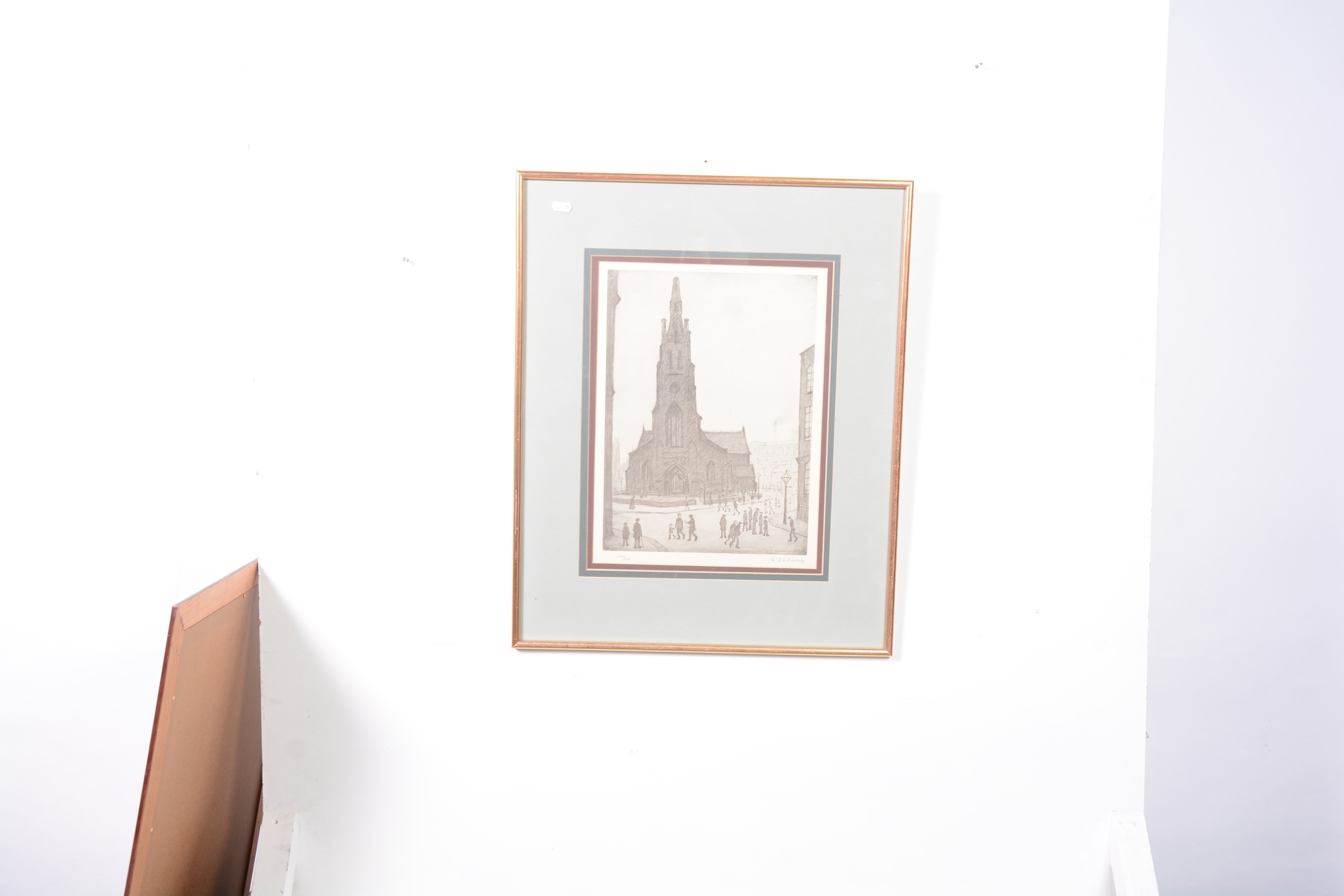 Laurence Stephen Lowry | St Simon's Church, Salford, | MutualArt