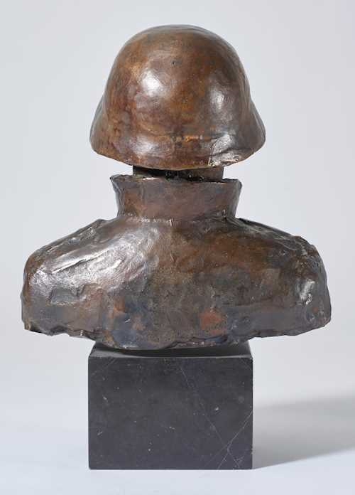 Karl Geiser | Soldatenkopf (head of a soldier) | MutualArt