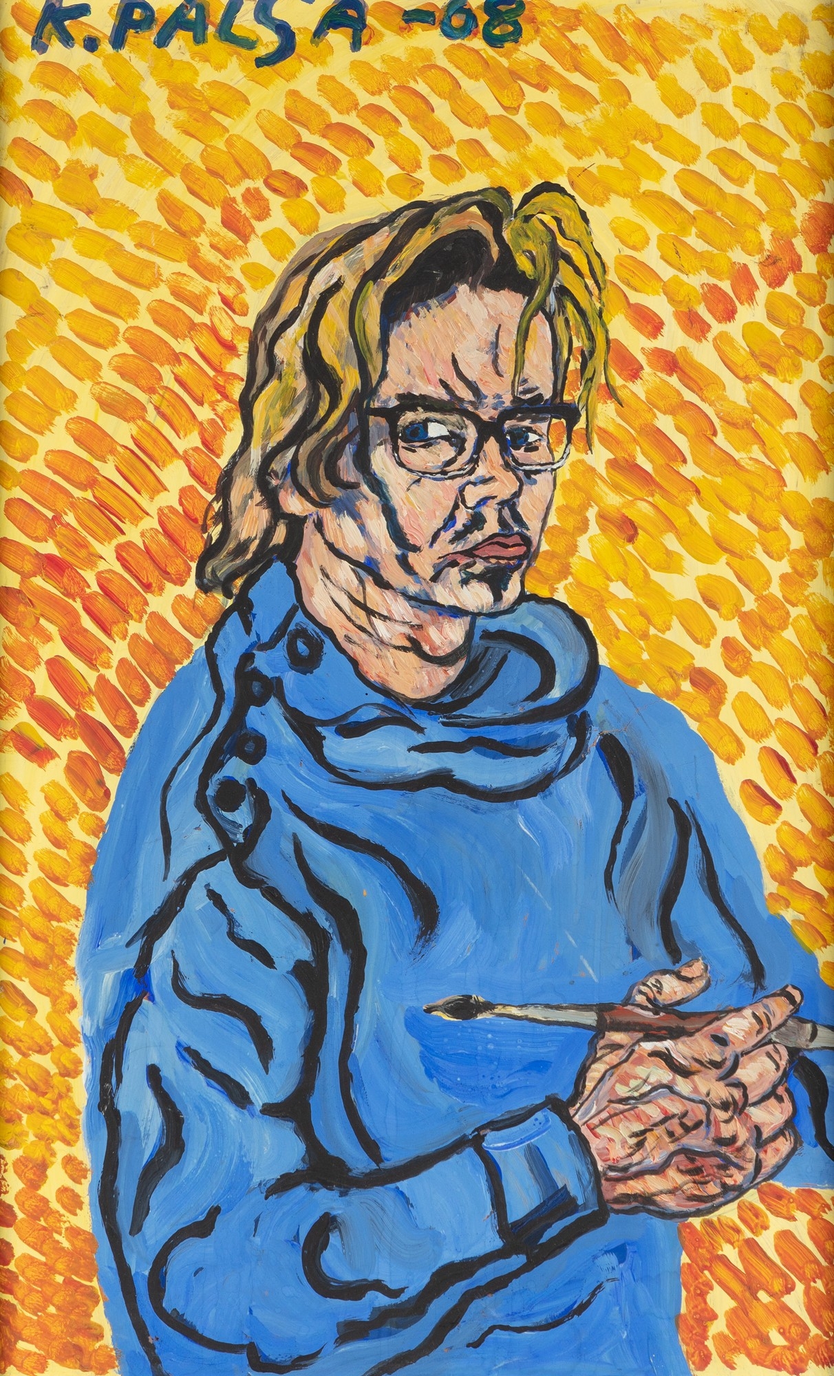 Kalervo Palsa | Self-portrait (1968) | MutualArt