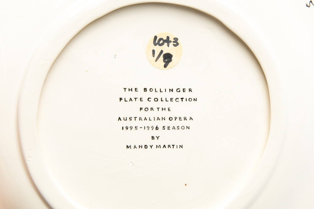 Mandy Martin | 'The Flying Dutchman' From The Bollinger Plate ...