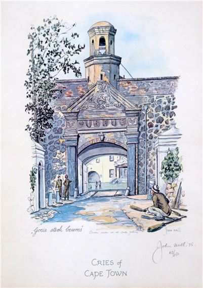 John Hall | CRIES OF CAPE TOWN | MutualArt