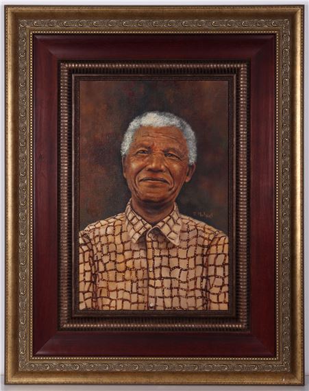 D. Michael | PORTRAIT OF NELSON MANDELA | MutualArt
