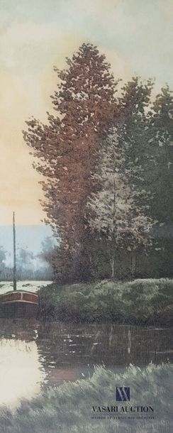 Marcel Augis | Vallières - The canal | MutualArt