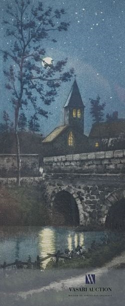 Marcel Augis | Vallières - The canal | MutualArt