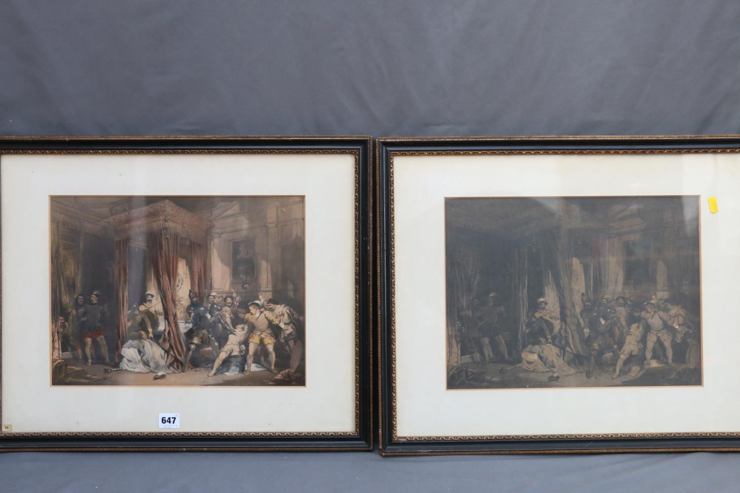 George Cattermole | Queen Mary's Bedchamber also a copy of the work in ...