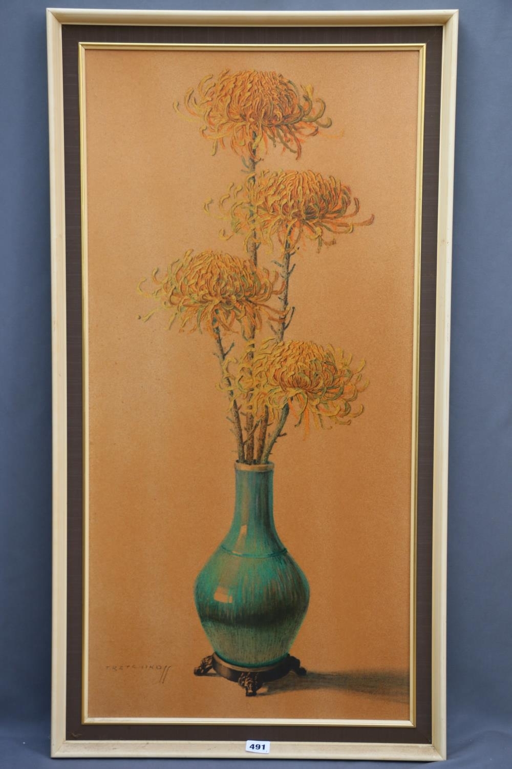 Vladimir Tretchikoff | Chrysanthemums | MutualArt