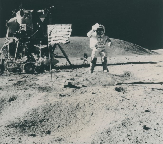 NASA | NASA. Apollo 16 Mission. Astronaut John W. Young (1972) | MutualArt