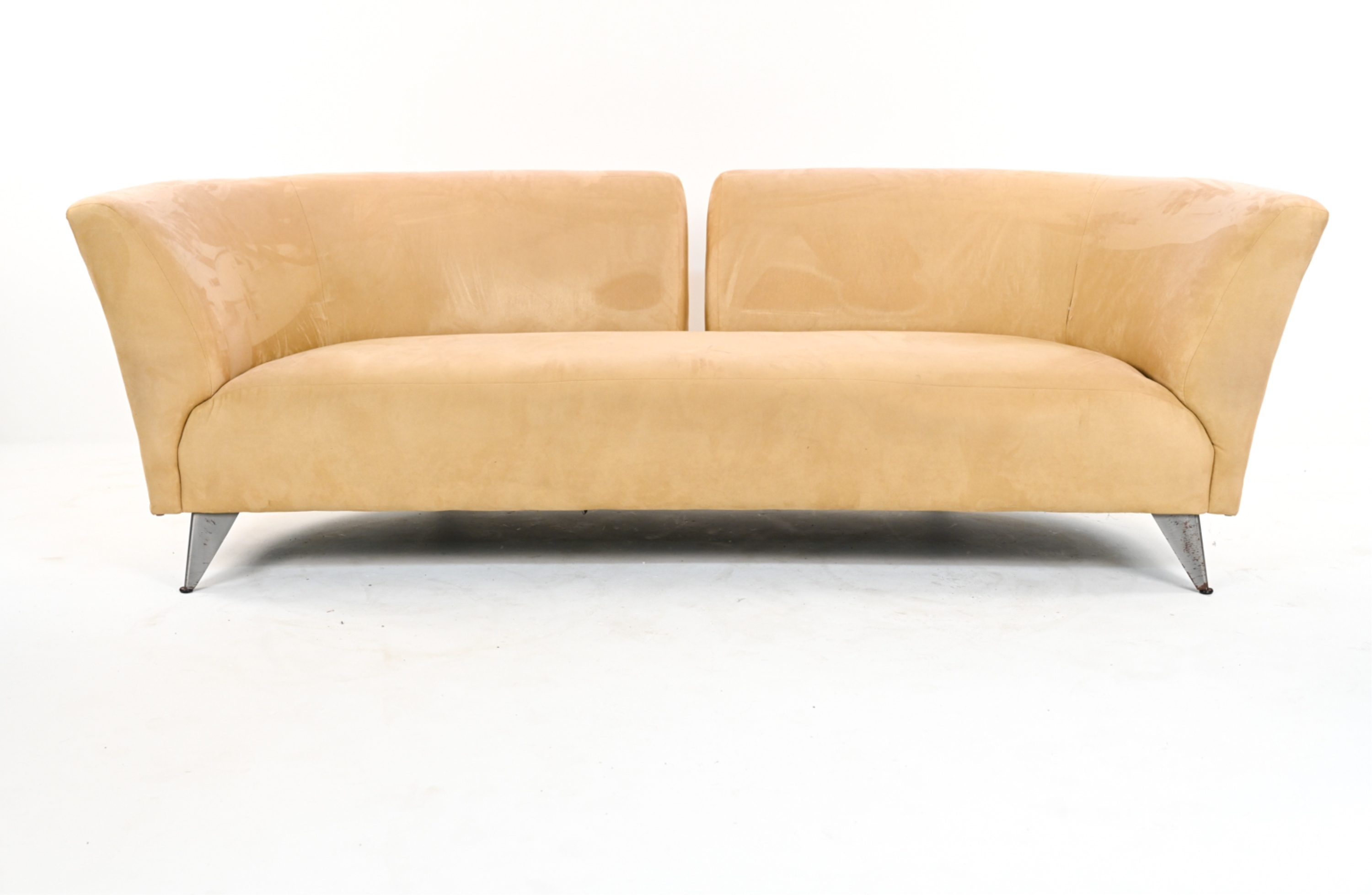 Ultrasuede Sofa | Baci Living Room
