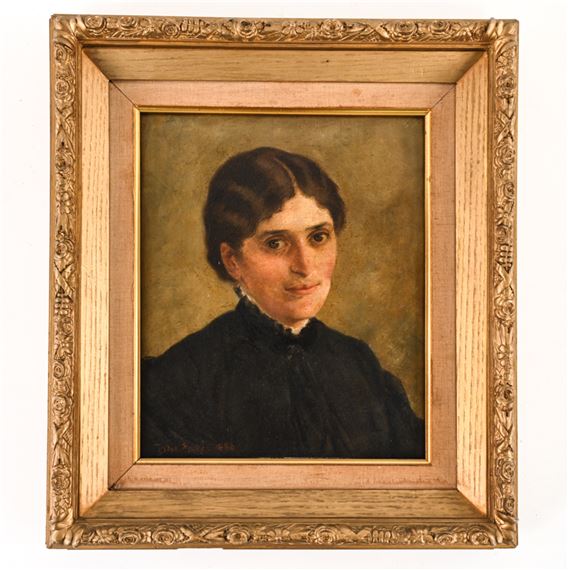 Fedor Encke | PORTRAIT (1886) | MutualArt