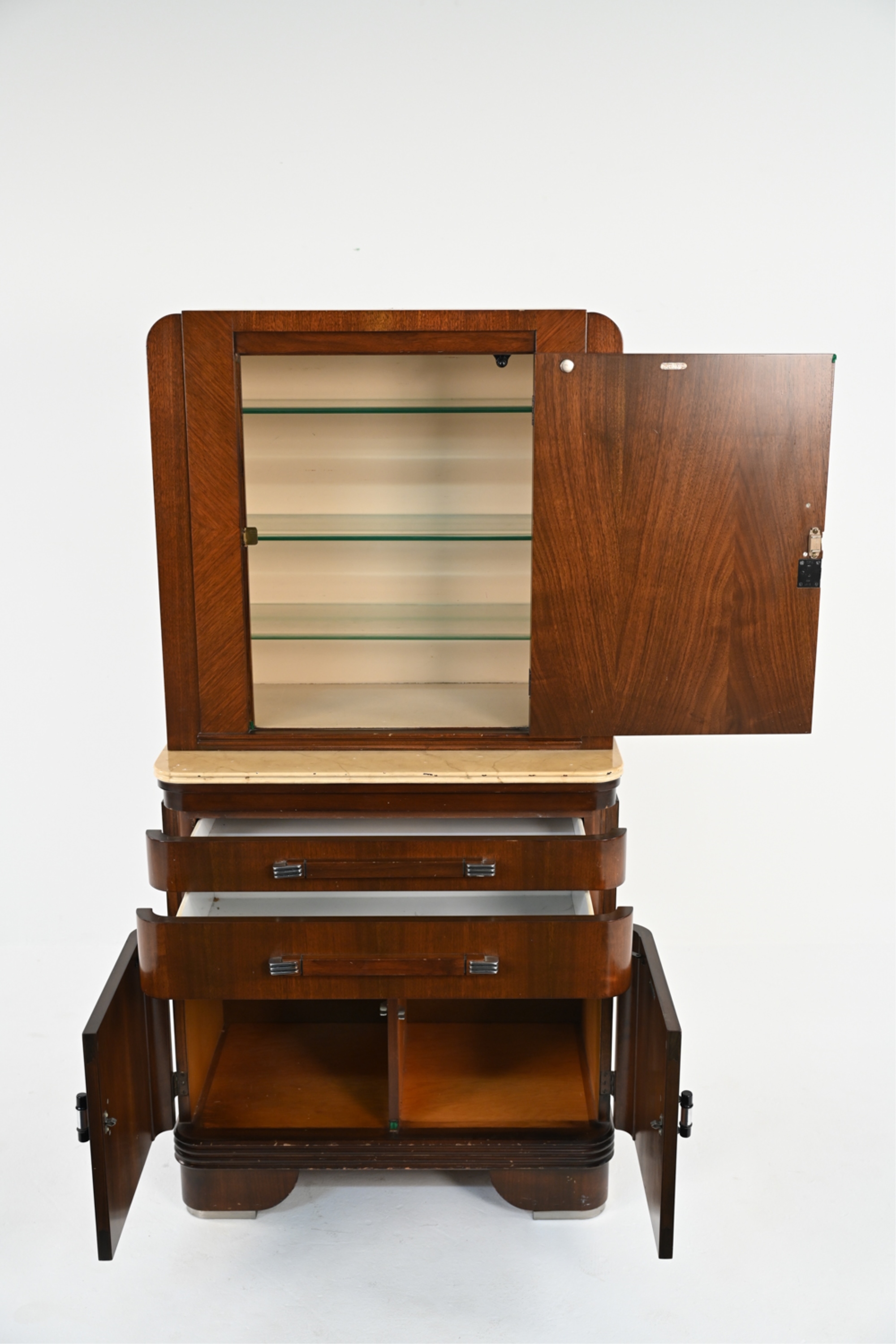 Donald Deskey | DONALD DESKEY HAMILTON ART DECO MEDICAL CABINET (1930 ...
